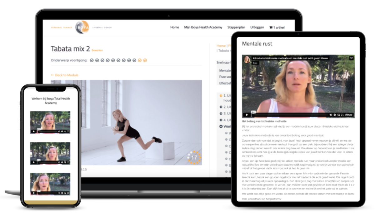 Een goede lichaamshouding - Iboya Training